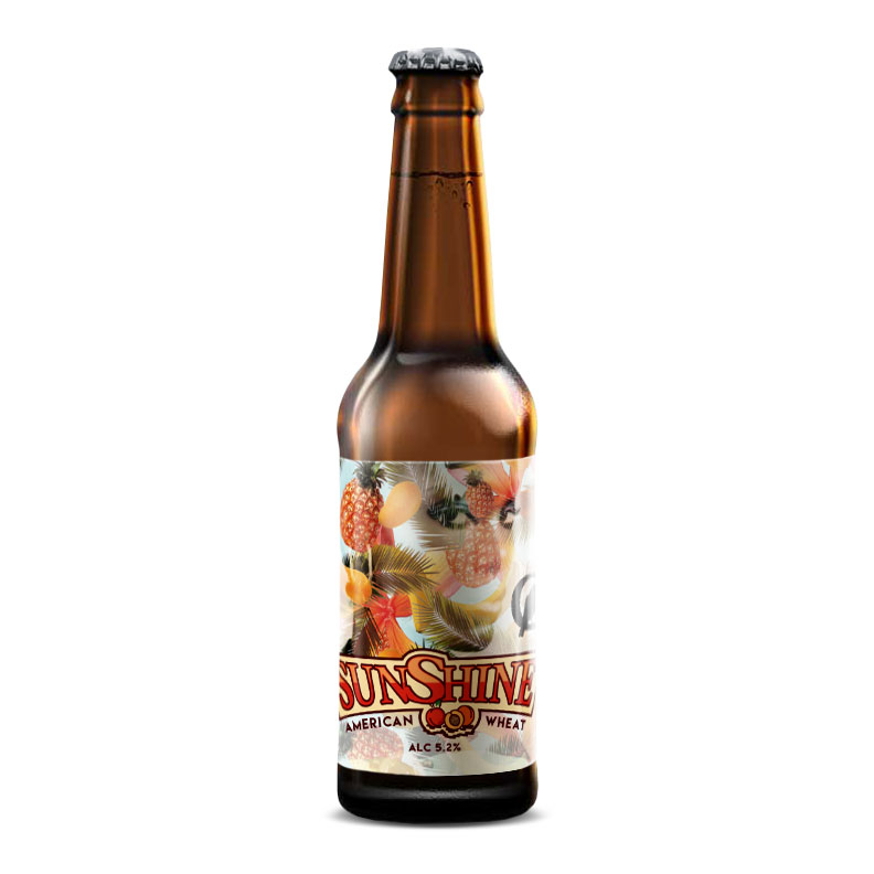 Pivo Sunshine pšenično 0,33l, Crow brewery