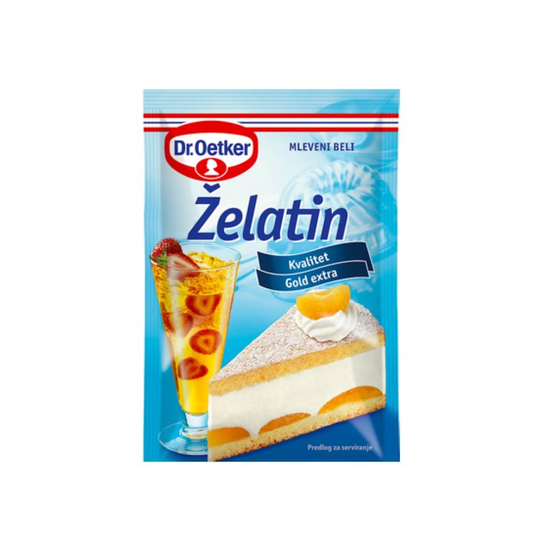 Dr Oetker Želatin Mleveni Beli 10g