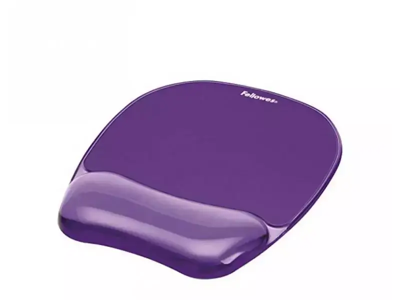 FELLOWES PODLOGA SA ODMARAČEM ZA ZGLOB SA GELOM CRYSTALS 9144104 PURPLE