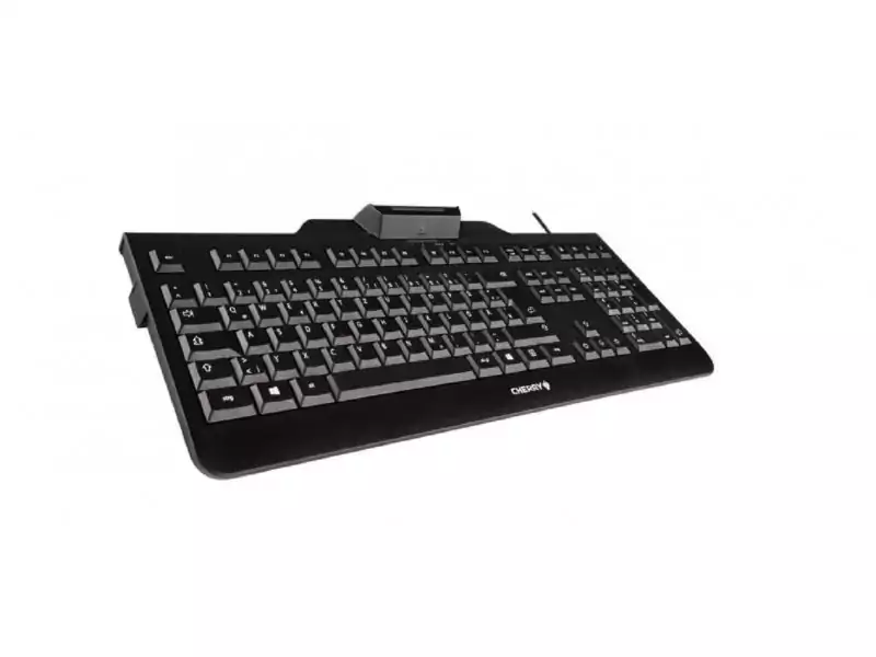 CHERRY KC-1000SC TASTATURA SA ČITAČEM SMART KARTICA, USB, CRNA