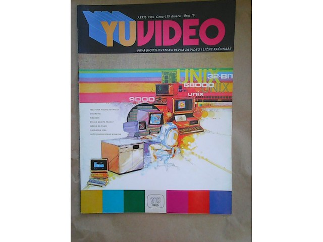 YU  VIDEO BR 16/1985