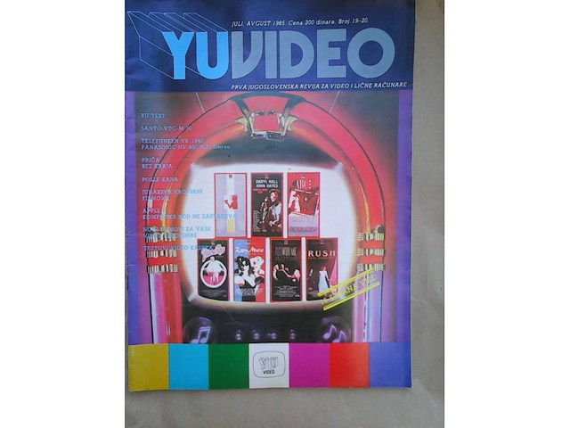 YU VIDEO BR 19-20/1985