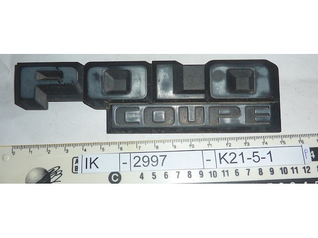 Znak POLO COUPE	IK	-	2997	-	K21-5-1