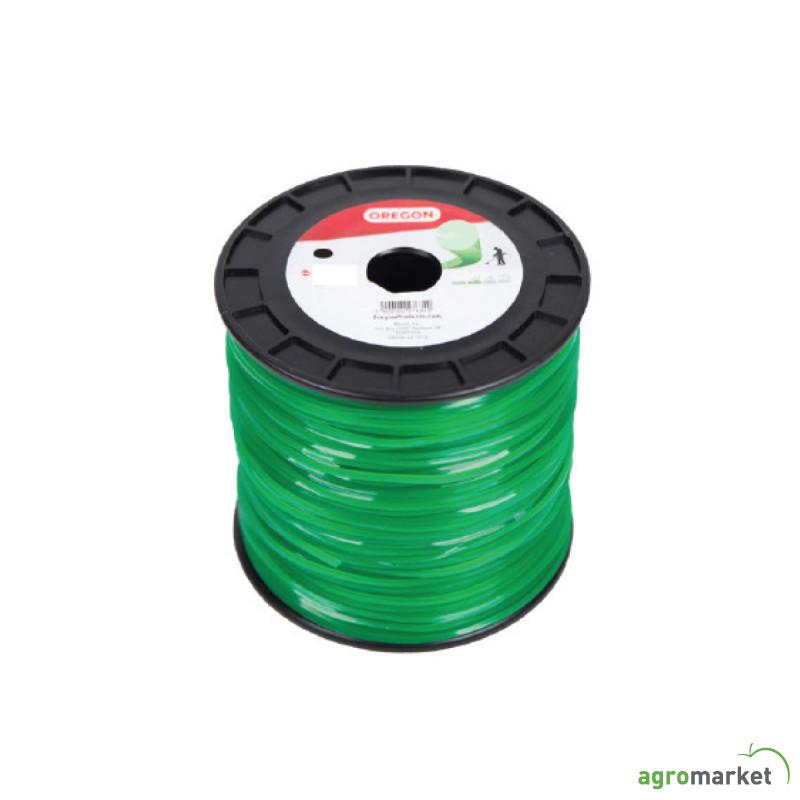 69-366 Silk za trimer, okrugli zelen 2.4mm x 441m