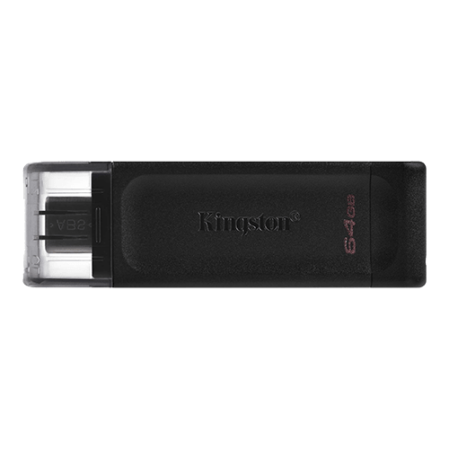 KINGSTON USB flash memorija 64GB - DT70/64GB USB-C 3.2 Gen 1, 64GB, Crna