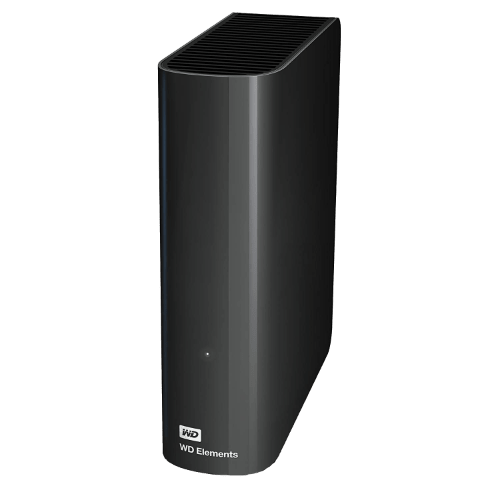 WESTERN DIGITAL Eksterni HDD 4TB - Elements desktop - WDBWLG0040HBK - 4 TB, Crna, USB 3.0