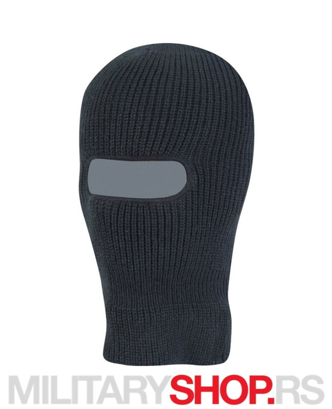 Open Face Balaclava Black Kombat UK