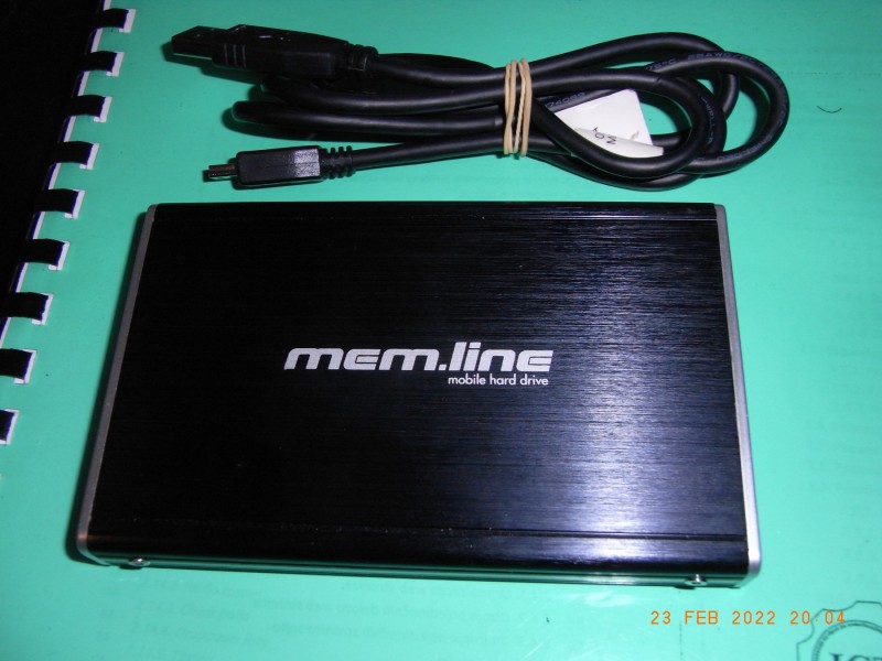 TAKE MS MEMLINE-eksterni hard disk,kapacitet 500Gb,69%H
