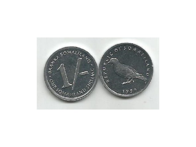 Somaliland 1 shilling 1994. UNC