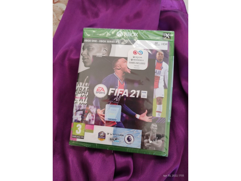 XBOX FIFA 21 NOVO