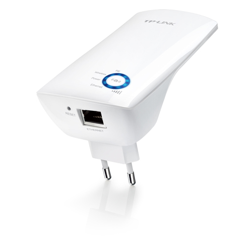 TP-Link TL-WA850RE WiFi bežični Extender dometa / Acces Point 300Mb/s na 2.4GHz 802.11b/g/n, iOS & Android ap, WPS dugme za brzo WiFi kriptovanje, LAN port 10/100Mb/s, LED noćno svetlo, WMM podršk...