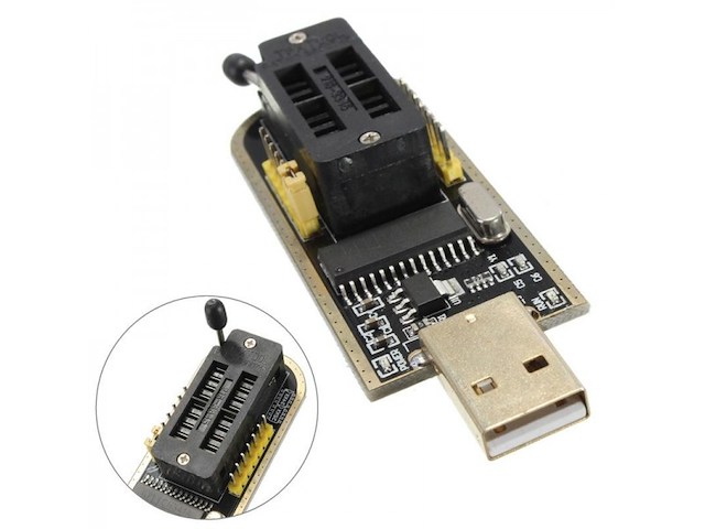 USB programator za 24xx, 25xx EEPROM sa CH341A