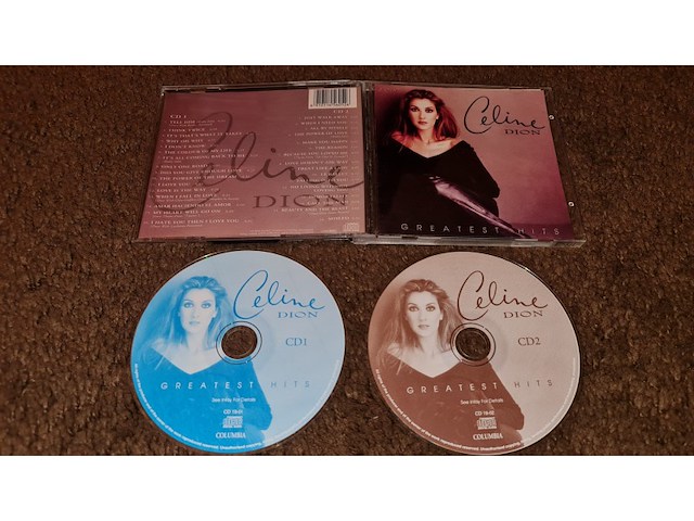 Celine Dion - Greatest hits 2CDa