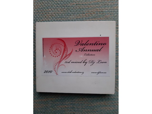 Valentino Annual Collection 3 CD mixed Dj Leon