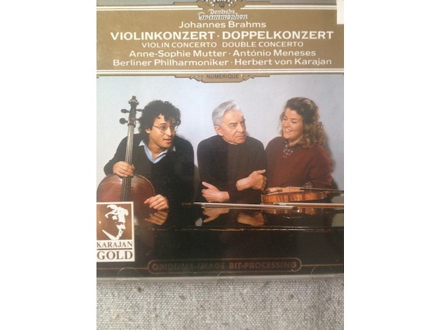 CD  Violinkonzert- Doppelkonzert, Johanes Brams