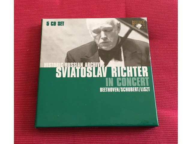 5CD - Sviatoslav Richter - In Concert