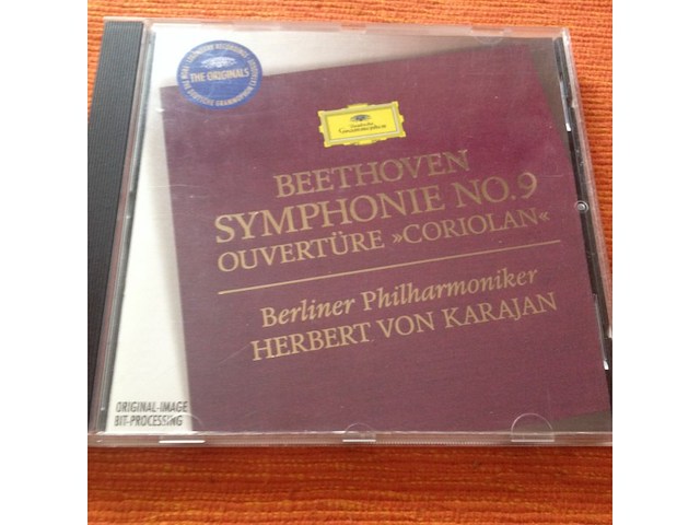 CD Symphonie No 9, uvertira` CORIOLAN`, Beethoven