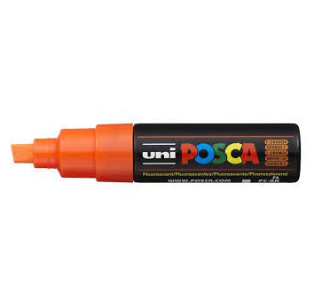 Uni POSCA Marker PC-8K, fluo orange