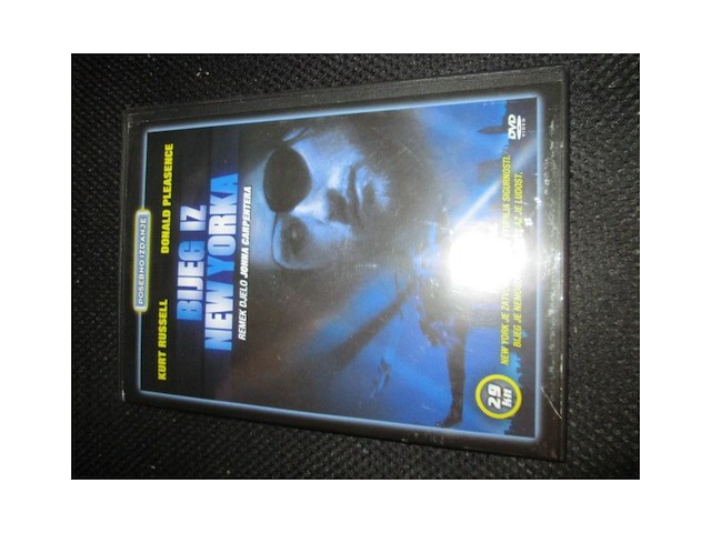 Escape from New York DVD