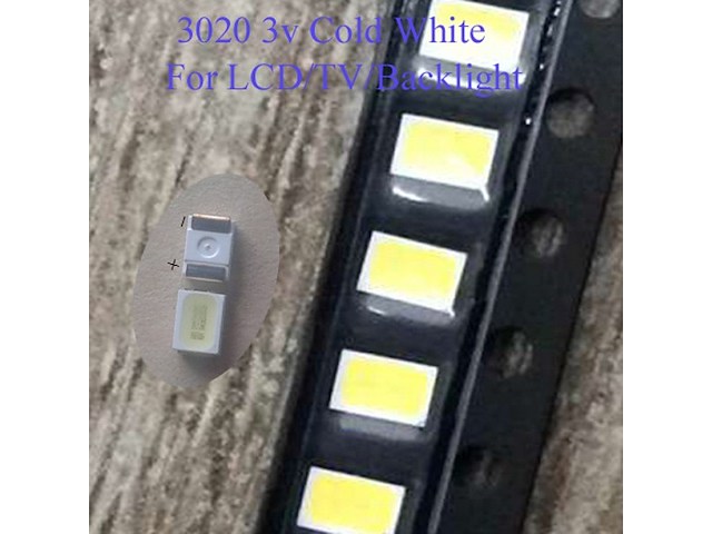 Led dioda 3020 3V za reparaciju pozadinskog osvetlenja