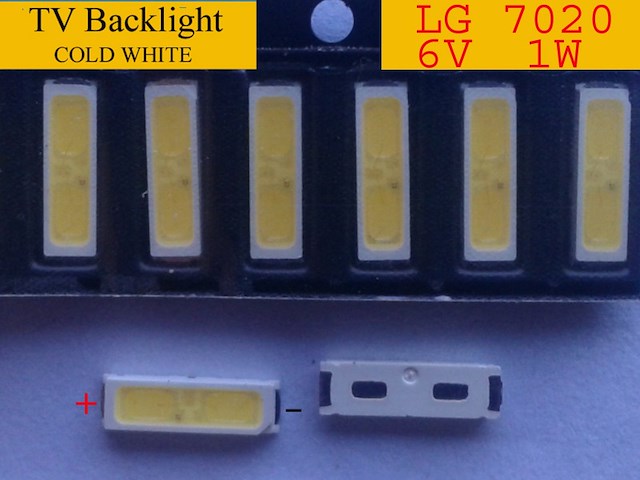 Led diode 7020 6V za reparaciju pozadinskog osvetlenja