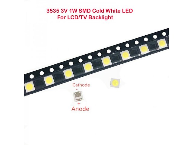 Led diode 3535 3v 1W za reparaciju pozadinskog osvetlen