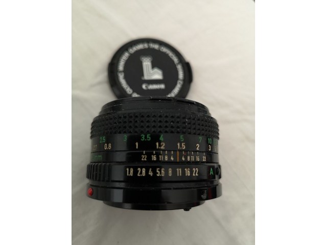 CANON objektiv FD 50mm RARITET