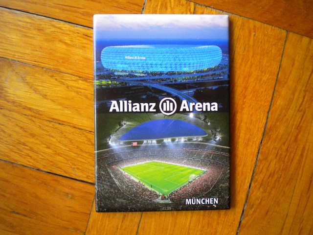 ALLIANZ ARENA Bayern Munchen, magnet za frizider