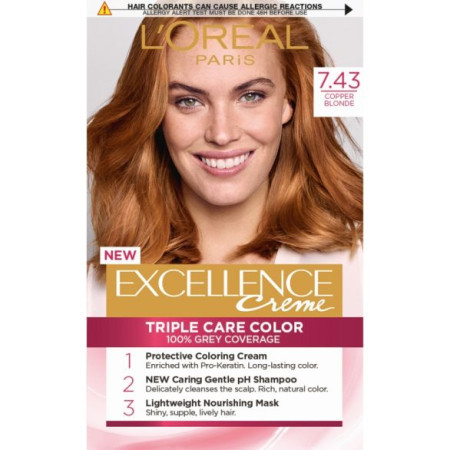 Loreal Excellence 7.43 boja za kosu ( 1003004163 )