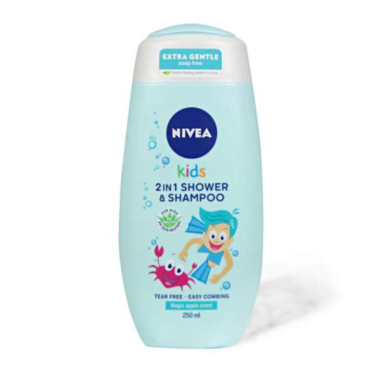 Gel za tuširanje NIVEA 2u1 Kids (dečaci) 250ml