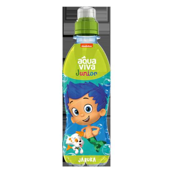 Negaz. voda sa ukusom AQUA VIVA Junior jabuka 0.33l