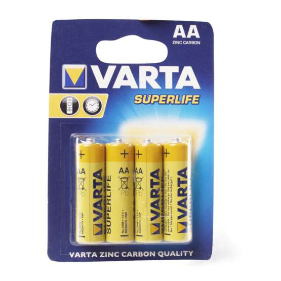 Baterija VARTA Superlife R6 1,5V 4/1