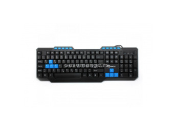 S BOX K 15 Black/Blue, Tastatura