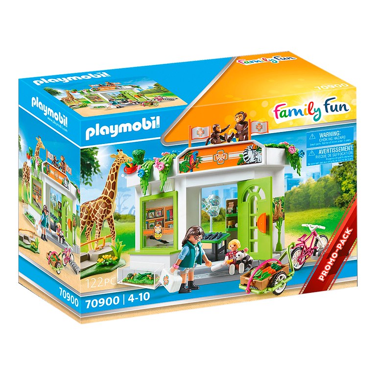 Playmobil Family Fun Zoo veterinarska ambulanta