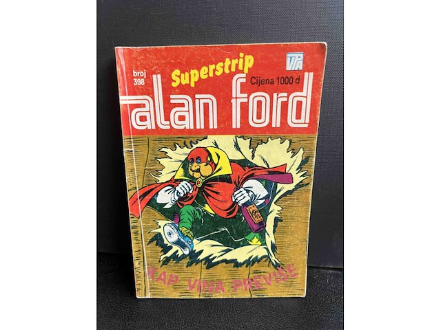 Alan Ford 398 - Kap vina previše