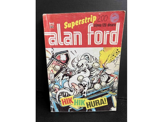 Alan Ford 338 - Hik hik hura