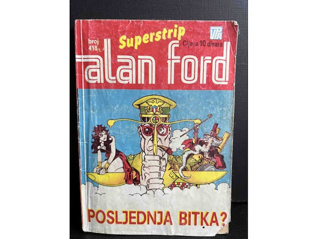 Alan Ford 418 poslednja bitka