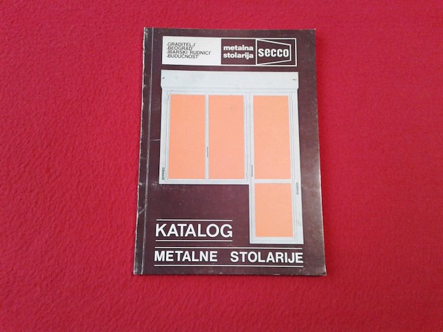 Katalog metalne stolarije SECCO