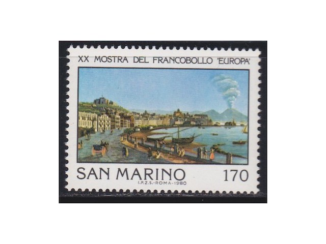 San Marino 1980 Izložba maraka čisto
