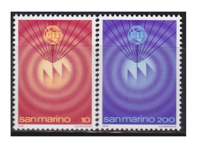 San Marino 1978 Dan medija čisto