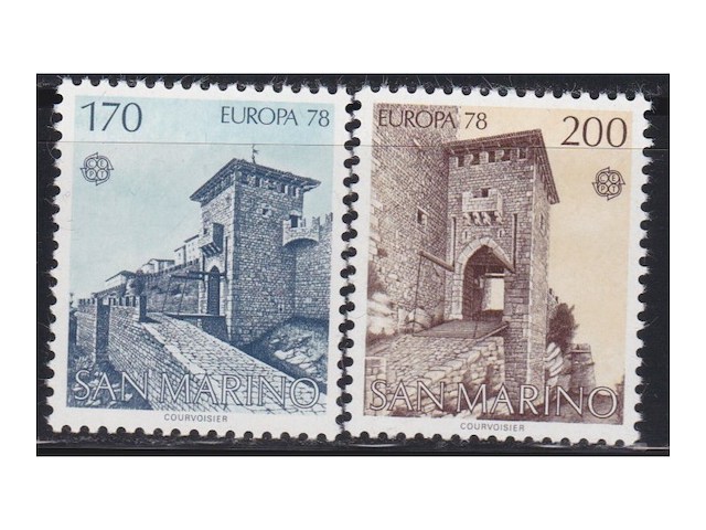 San Marino 1978 Evropa čisto