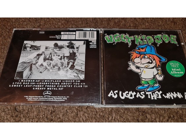 Ugly Kid Joe - As ugly as they wanna be EP , ORIGINAL