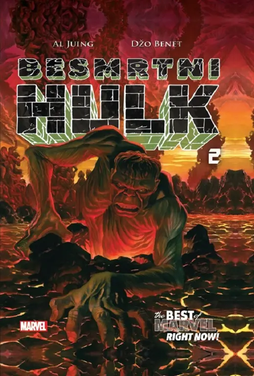Čarobna knjiga The best of marvel right now! 7 - Besmrtni Hulk 2