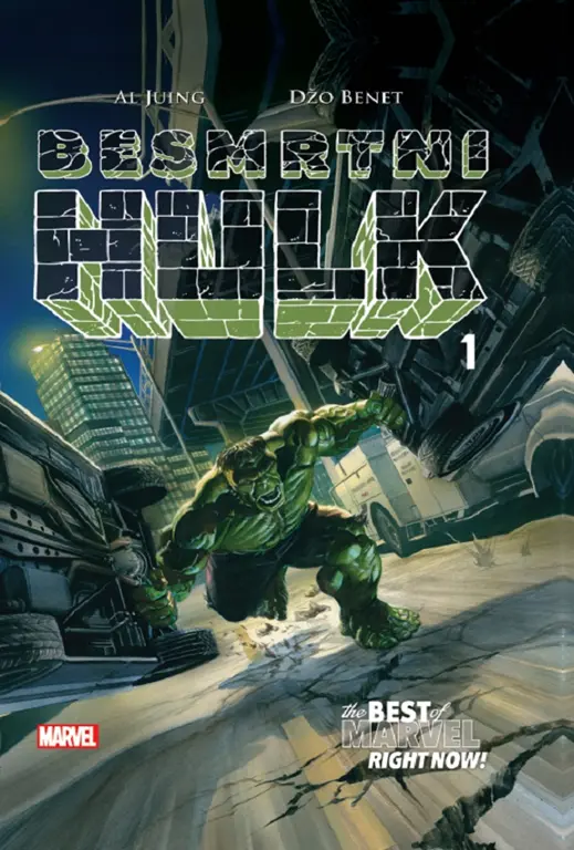 Čarobna knjiga The best of marvel right now! 6 - Besmrtni Hulk 1