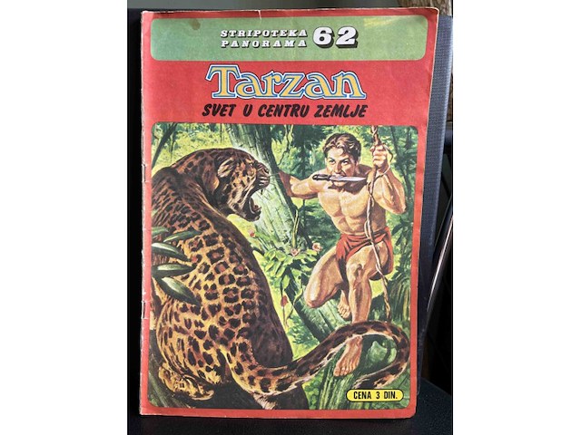 stripoteka 62 - Tarzan (svet u centru zemlje)
