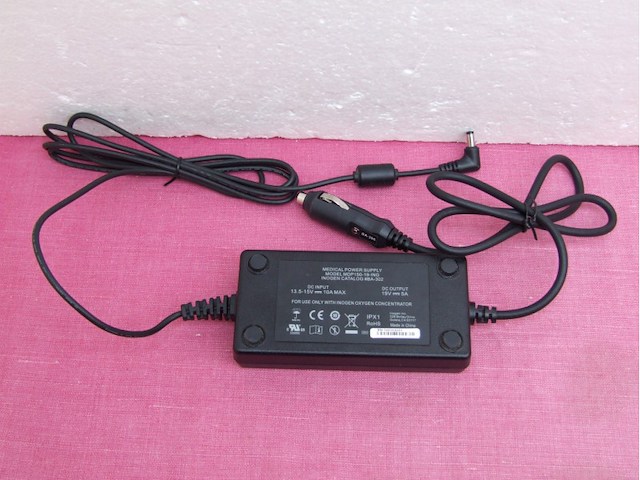 Adapter / punjac 19V 5A na 12-15V za lap u autu+GARANCI