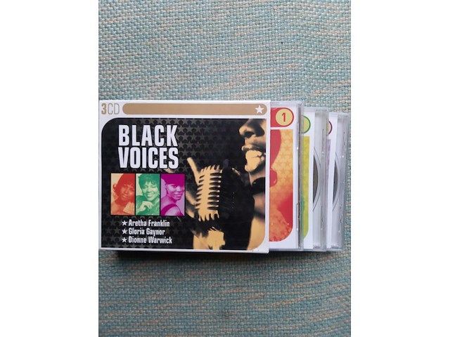 Black voices Tri diska tri izvođača