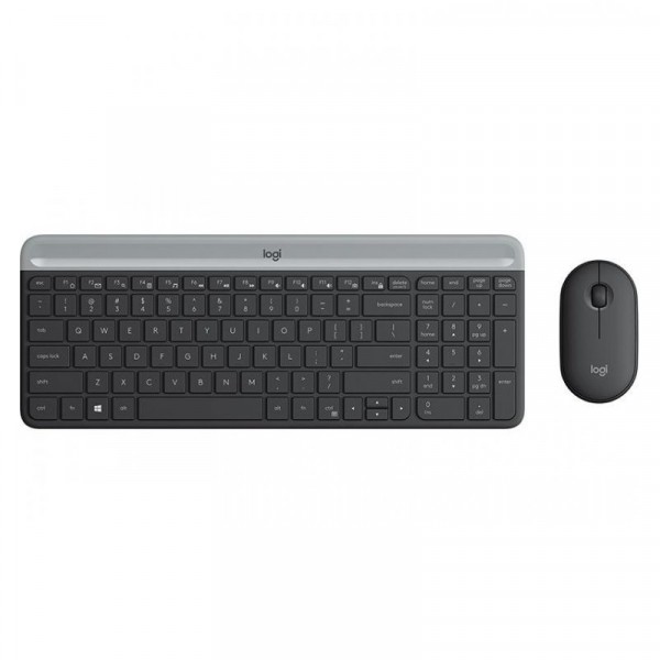 Logitech MK470 Wireless Desktop US Graphite tastatura + miš