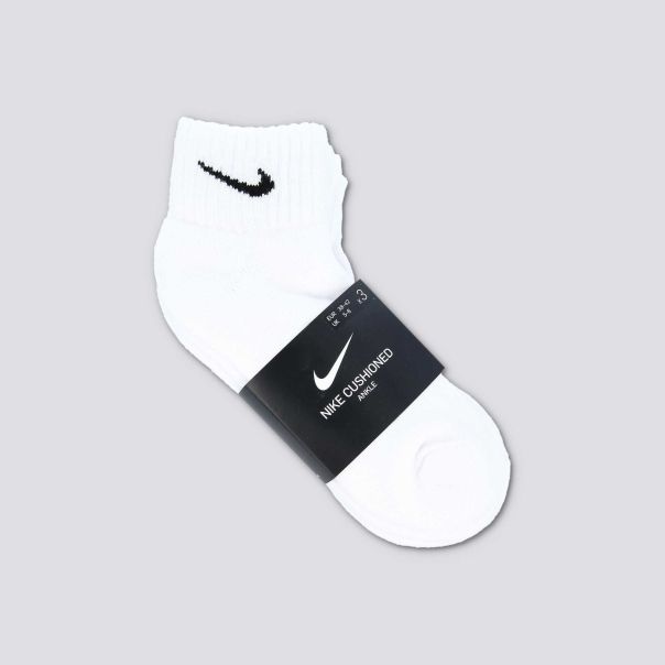 NIKE Čarape u nk cush ankle 3pr-value u