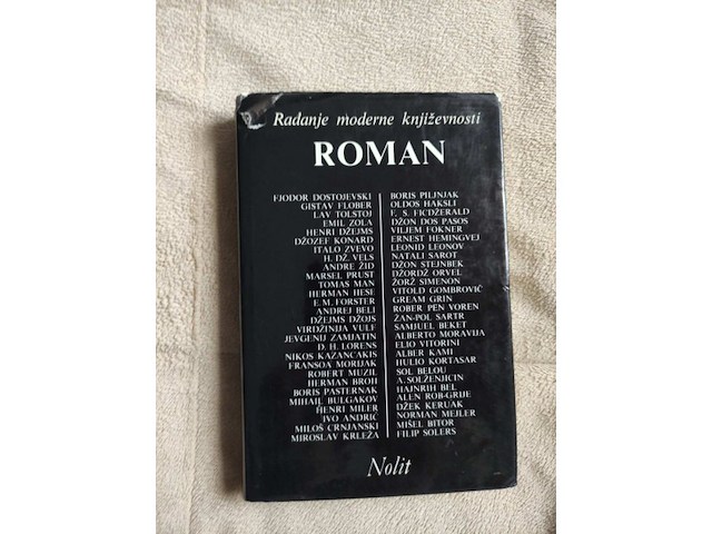 Rađanje moderne književnosti ROMAN